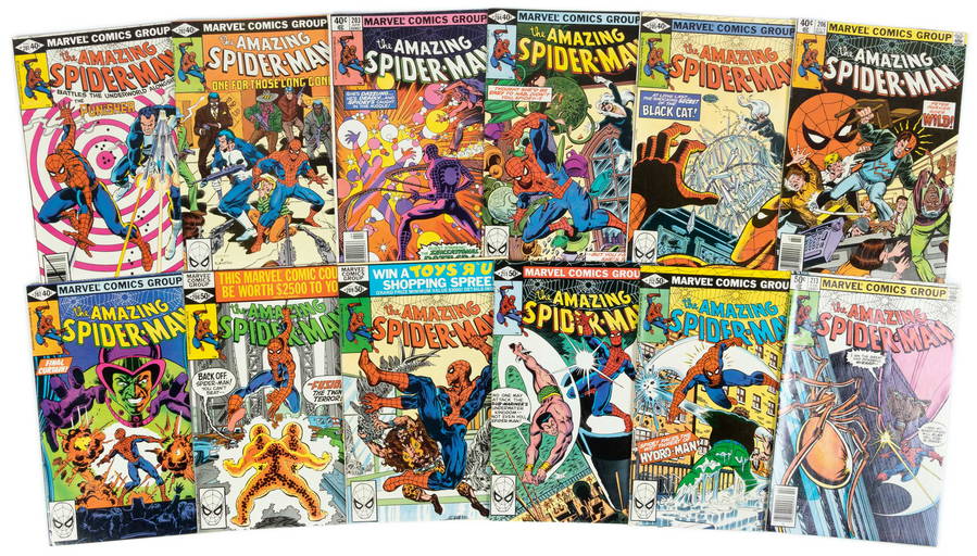 AMAZING SPIDER-MAN #s 201-209, 211-223 * Lot of 22 Comics (#0203) on ...