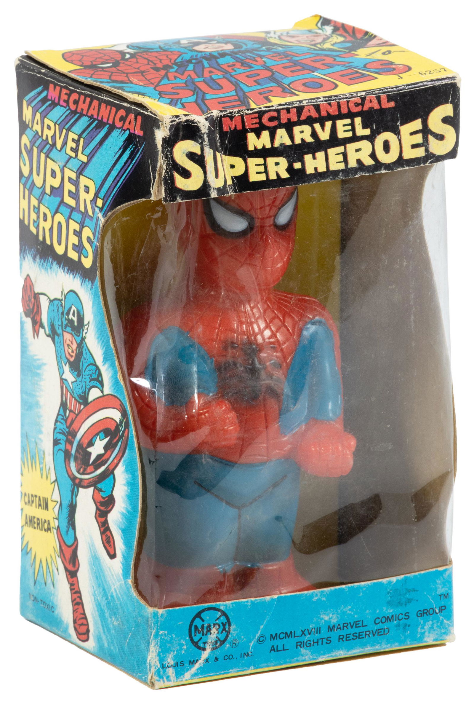 Marx SPIDER-MAN Mechanical Walker in Box, 1968 - Dec 08, 2022 | PBA ...