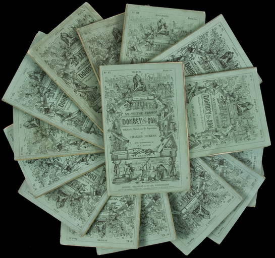 Charles Dickens Dombey And Son In Orig Parts