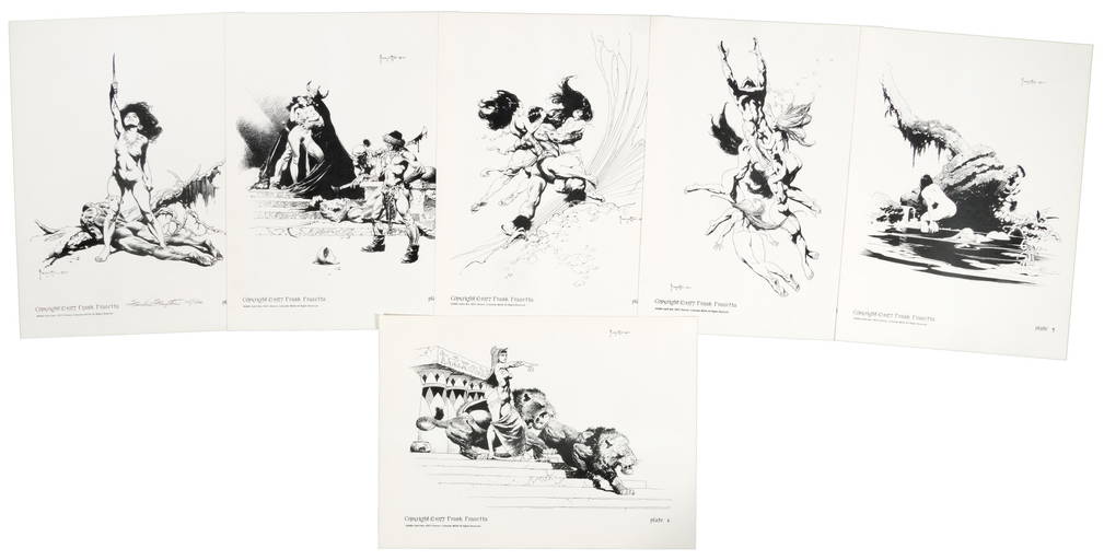 Frank Frazetta Women Of The Ages Sgd Ltd Portfolio
