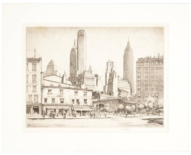 E.d. Roth, Jeanette Park Etching
