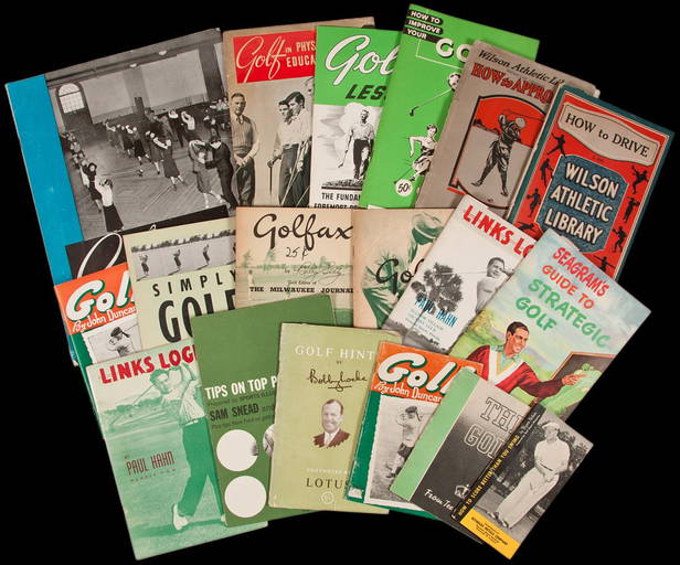 60 Golf Instructional Booklets & Pamphlets