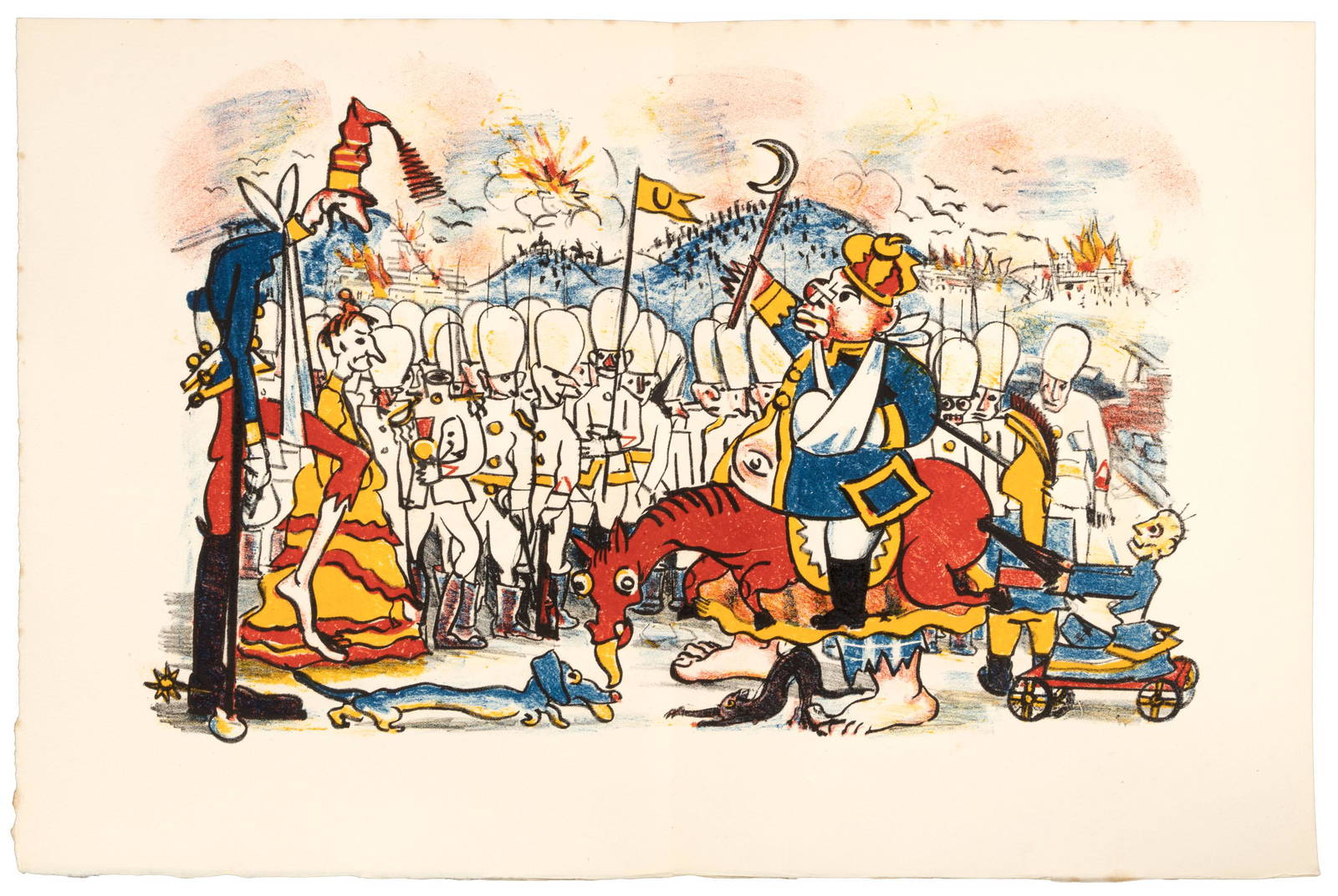 Ubu Roi Gloriously Illustrated By E. Heuzã© Auction