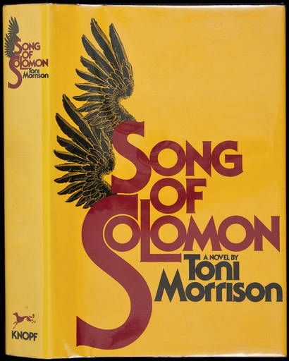 Toni Morrison Song Of Solomon 1st Edition
