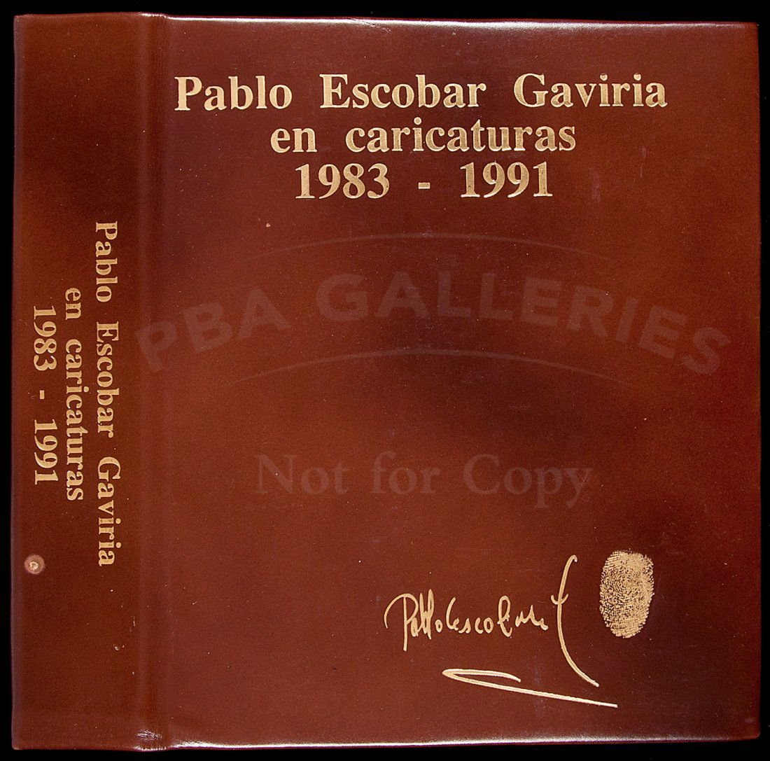 94: Rare book by drug lord Pablo Escobar