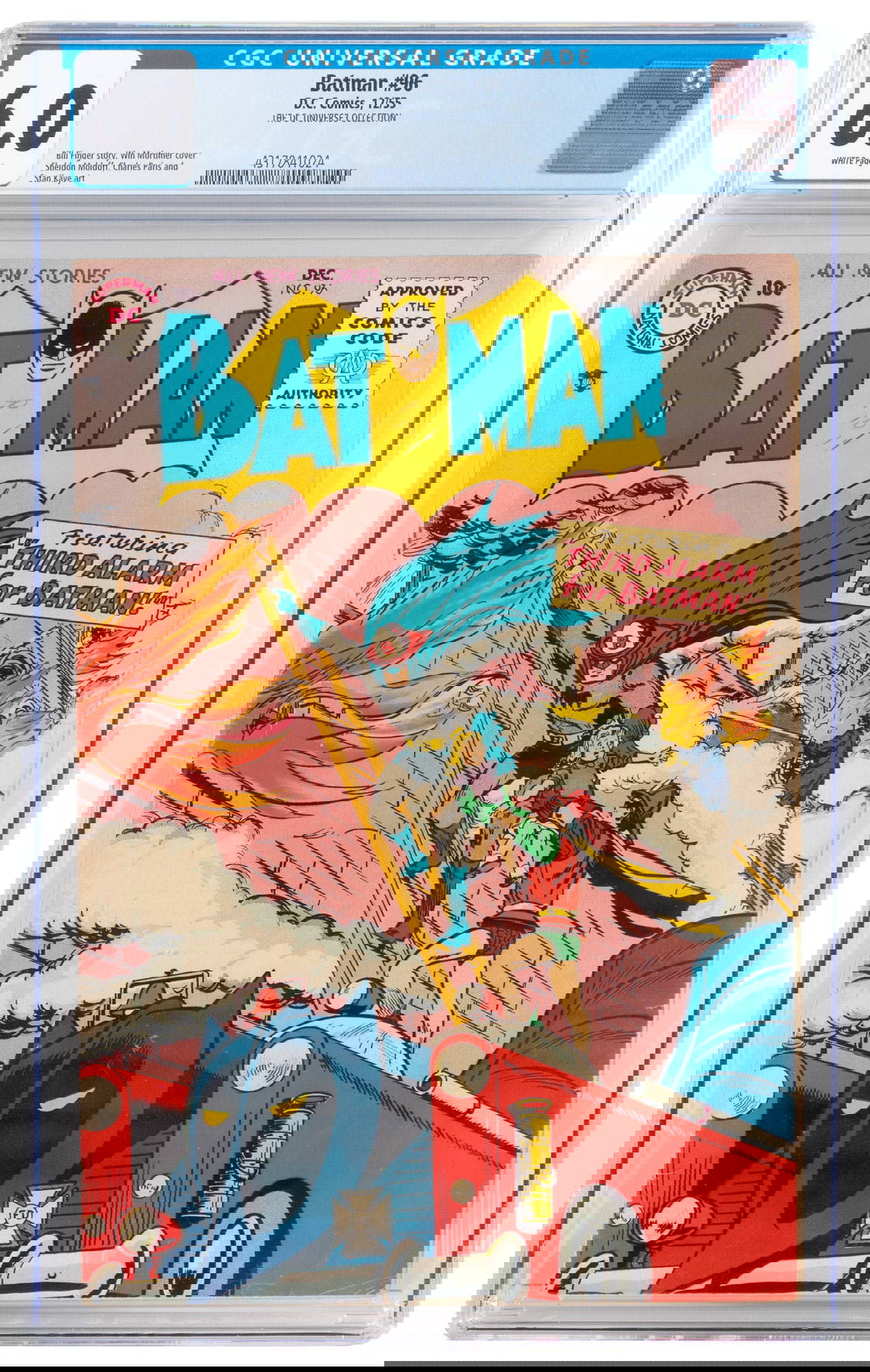 Batman #96 * Cgc 6.0 * Batman, King For A Day * Frat Boy's Revenge * Dc ...