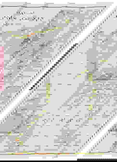 Folding Map Of Kings County, Cal. 1914 Auction