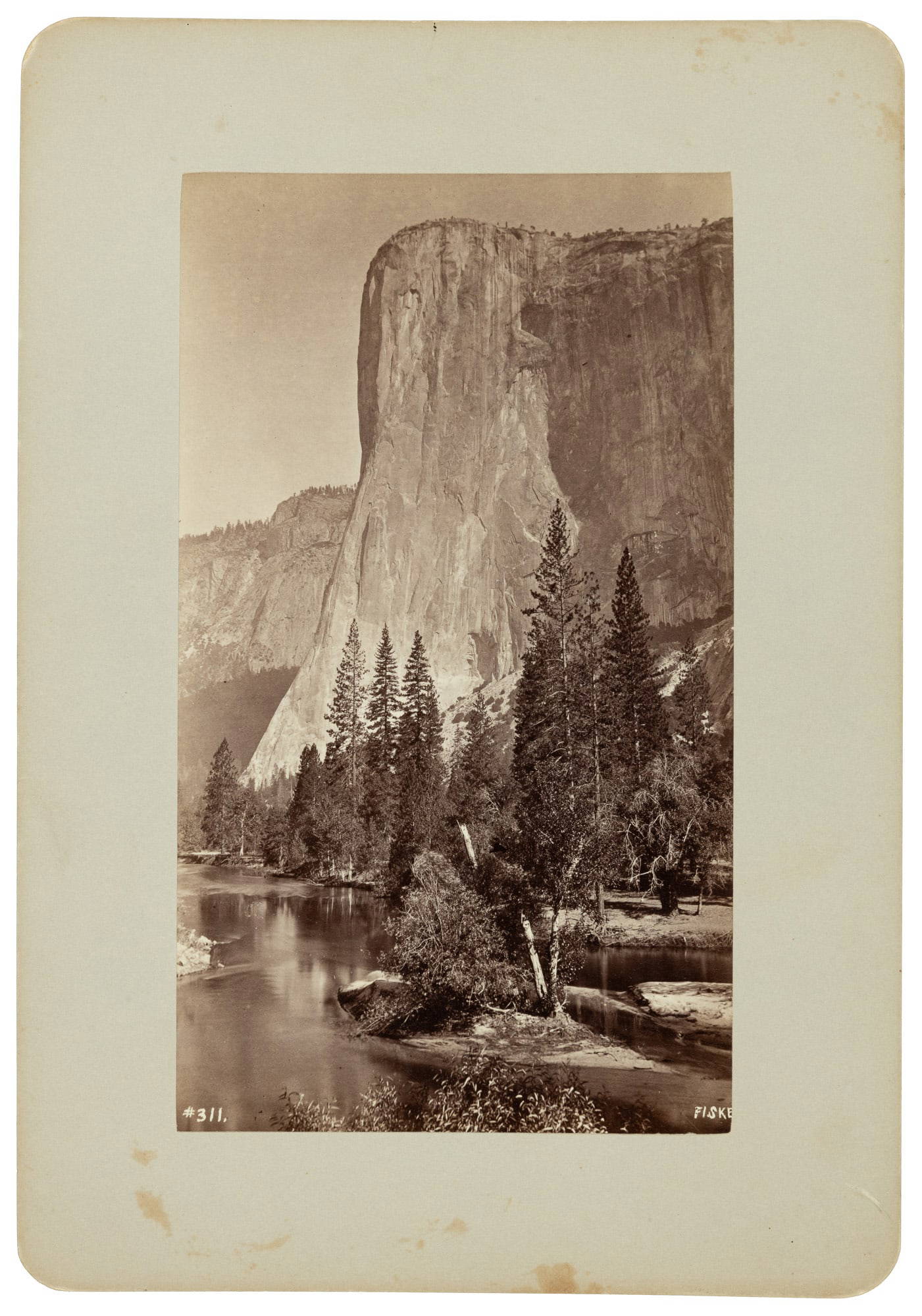 George Fiske El Capitan Portrait C.1880s Auction