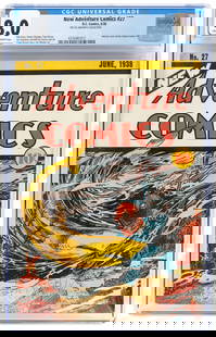 New Adventure Comics #26 * Action Comics #1 Ad * Rarest Dc? Auction