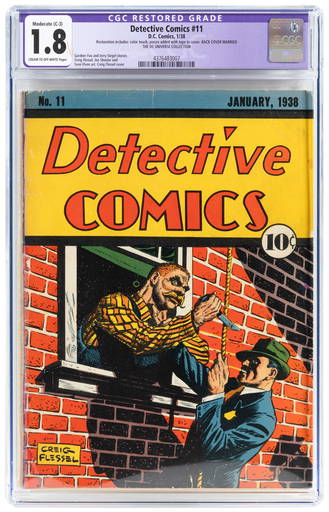 Detective Comics #11 * Siegel & Shuster * Slam Bradley