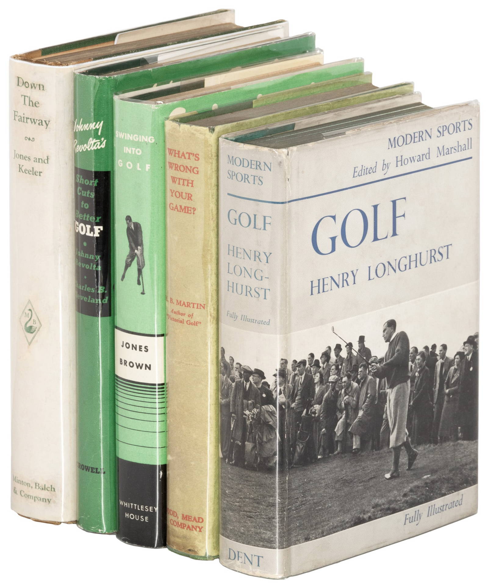 Five 1st Ed. Books On Golf, 1927-1949 Auction