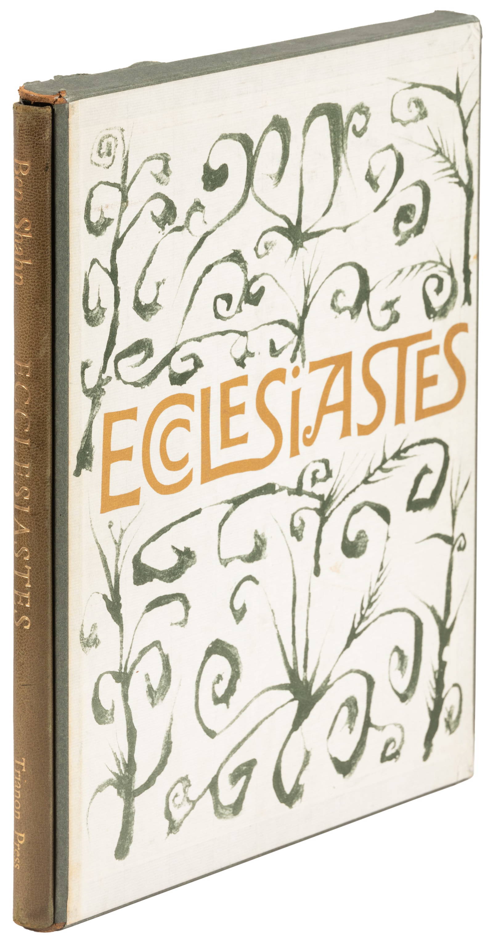 Ecclesiastes Illum. By Ben Shahn Trianon Press Auction