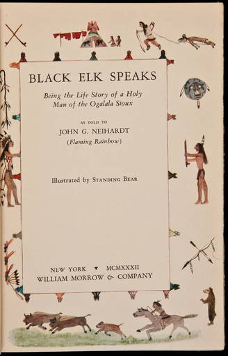 Black Elk Speaks By Neihardt