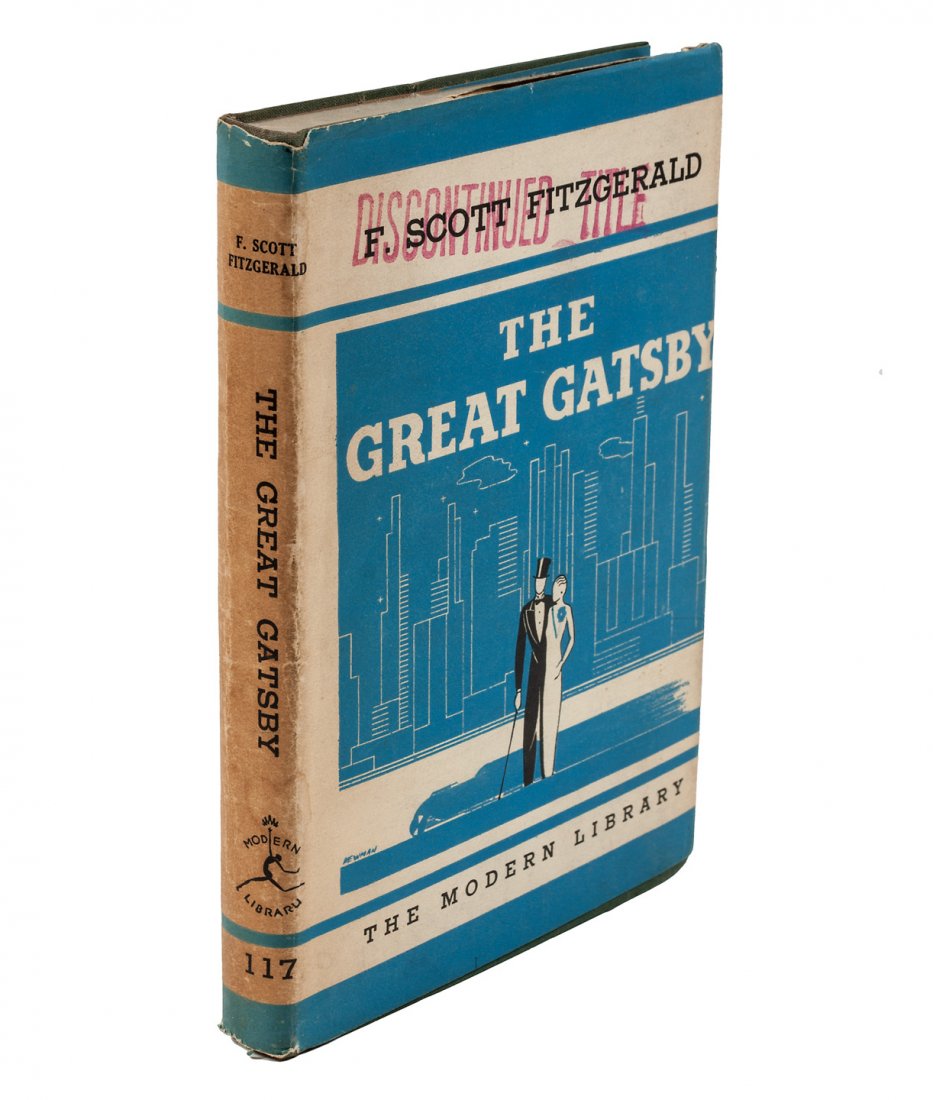 The Great Gatsby Modern Library Edition with DJ