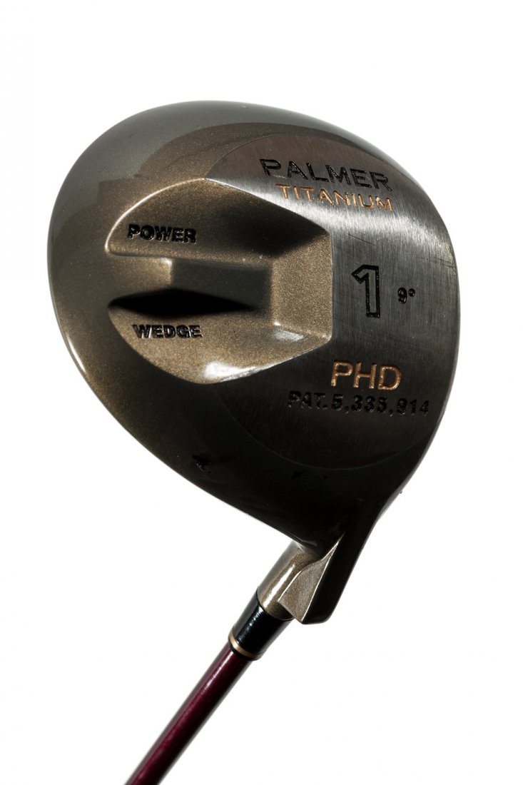 Arnold Palmer titanium gripless driver - Aug 22, 2013 | PBA Galleries in CA