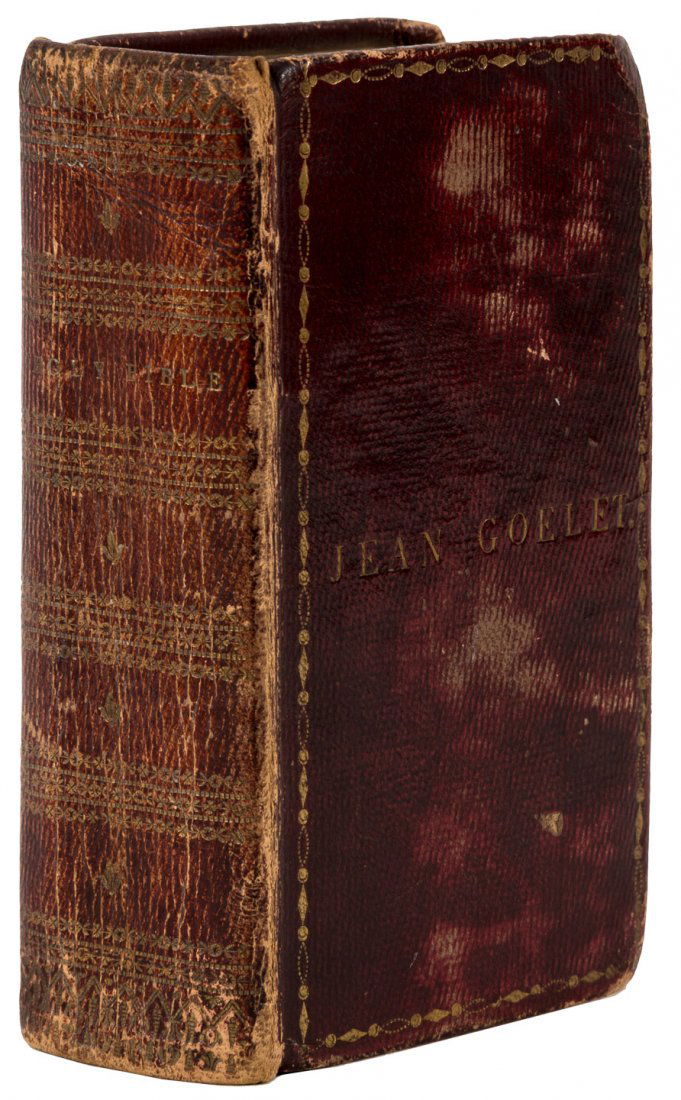 1806 Philadelphia Bible from a prominent NY family