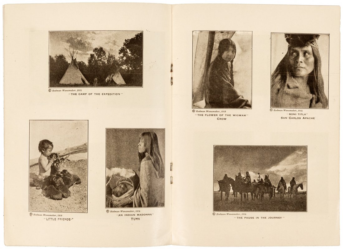 Rare photography catalog Rodman Wanamaker exhibit