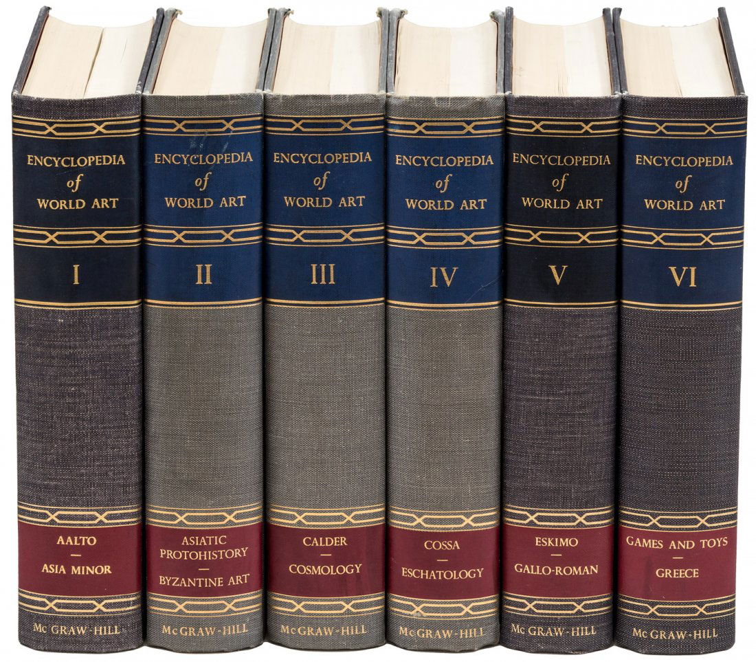 15 volumes Encyclopedia of World Art 1959-68 - Jul 03, 2014 | PBA ...