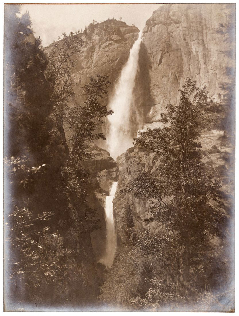 George Fiske photo of Yosemite Falls - Aug 14, 2014 | PBA Galleries in CA
