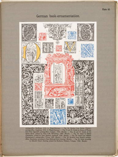 Alexander Speltz, Artist Of Coloured Ornament Of