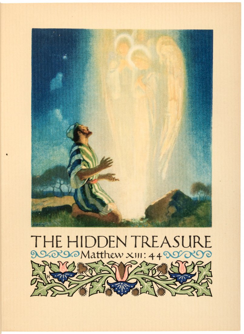 Complete set of N.C. Wyeth Christmas Cards 1923