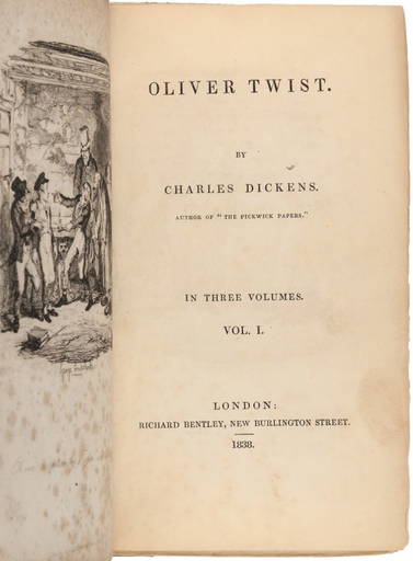 Twain: Oliver Twist. 1st. Ed. Second Issue