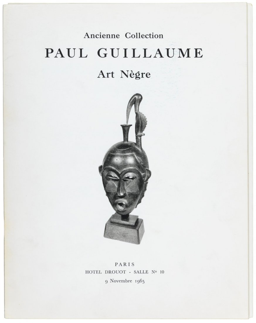 Catalog Of The Paul Guillaume Collection Of African