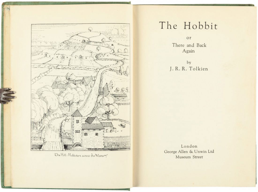 J.r.r. Tolkien's The Hobbit First English Edition