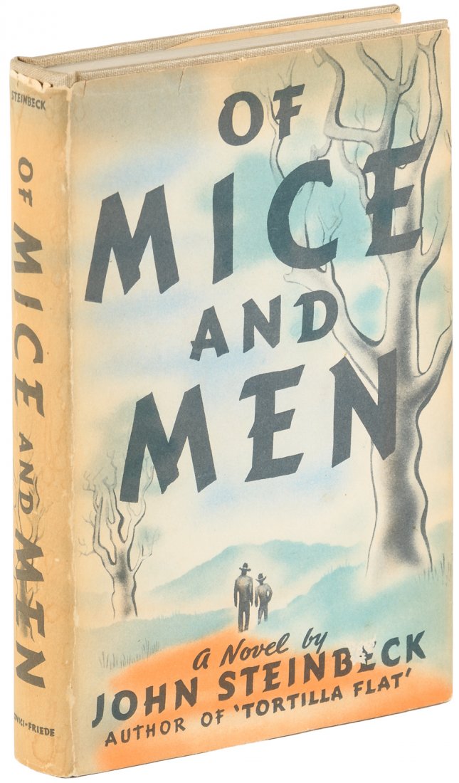 John Steinbeck Of Mice And Men First Edition