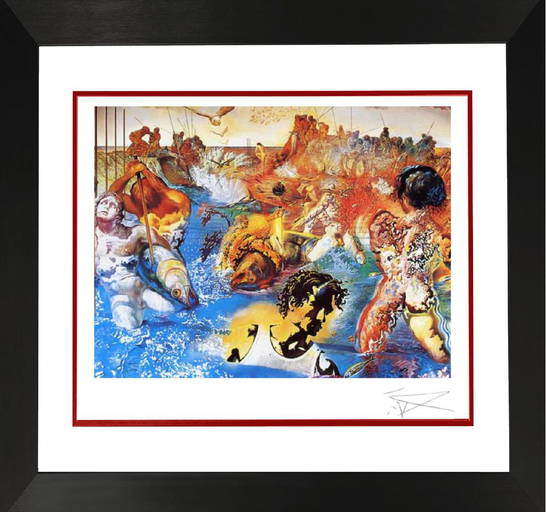 Salvador Dali Tuna Fishing Lithograph