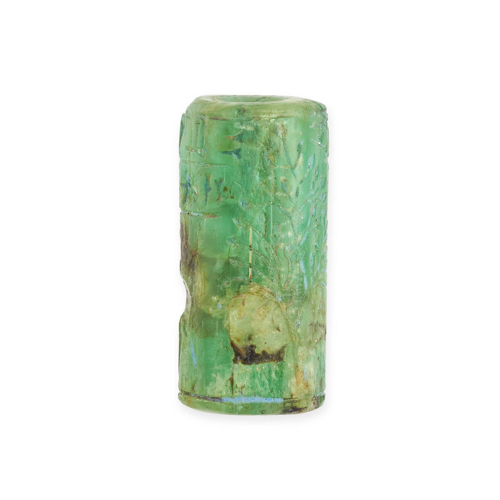 A Cylindrical Seal, Possibly Ancient Mesopotamian, The Cylindrical ...