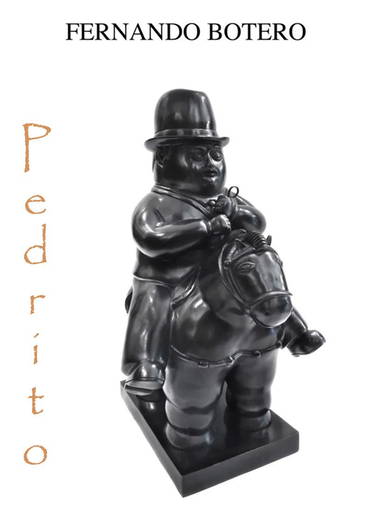 Pedrito on Horse, FERNANDO BOTERO Bronze Sculpture (#0095A) on Jun 09 ...