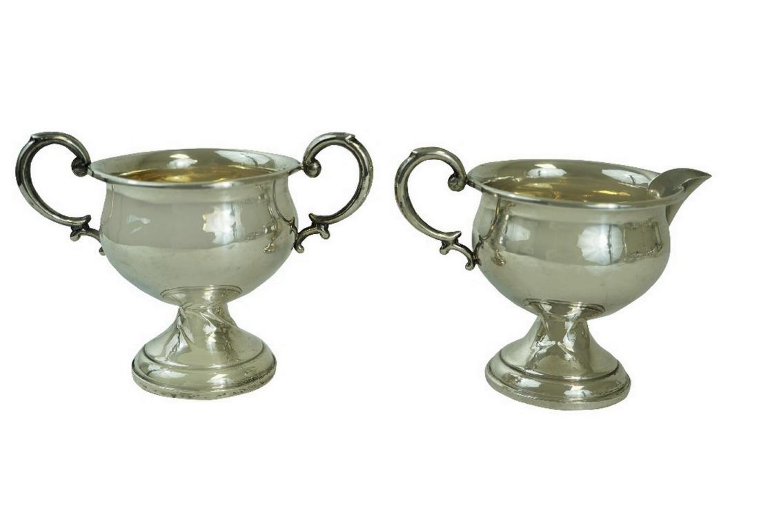 Hamilton Silver Company Sterling Silver Cream and Sugar