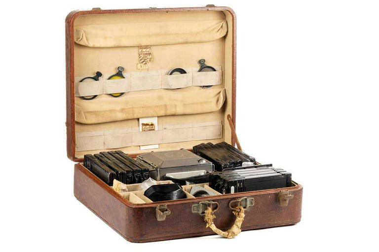 A Linhof Technika V 5 X 4" Plate Camera, Serial Number 63532, With ...