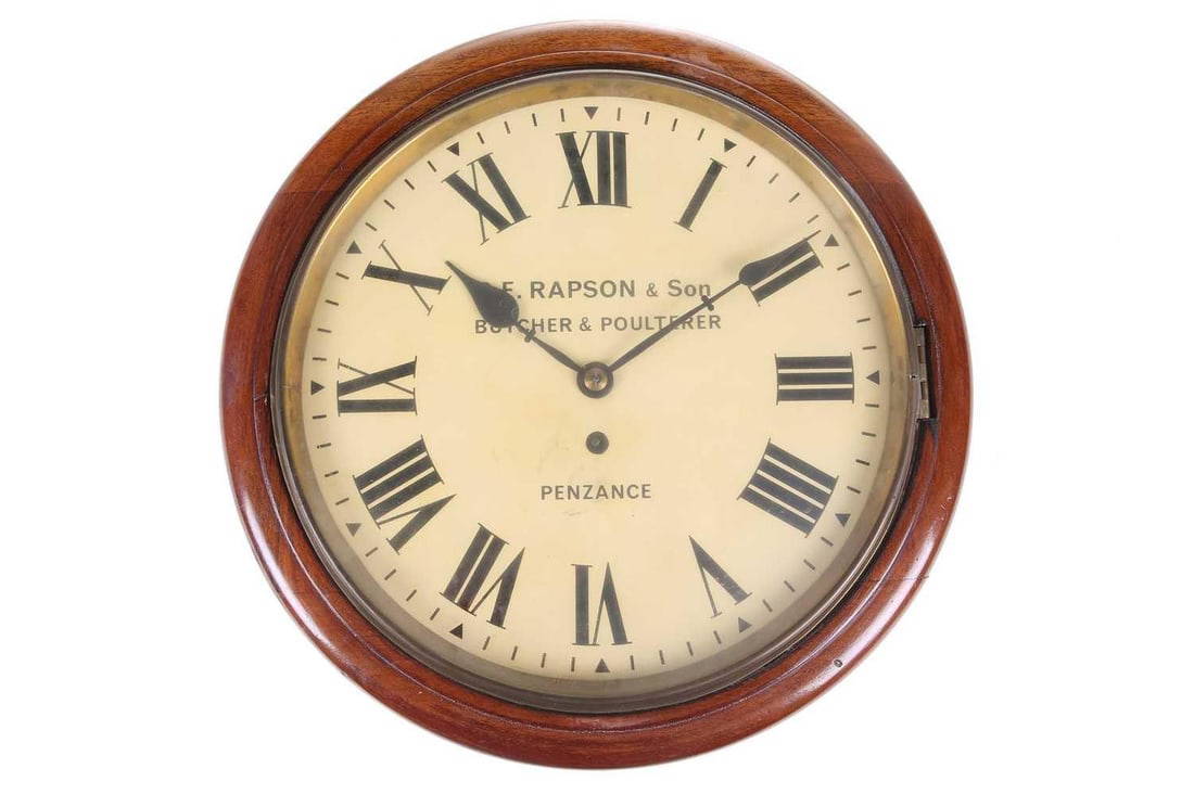 D.e. Rapson & Son, Butcher And Poulterer, Penzance, A Victorian ...