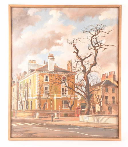 Ints Bulitis (20th Century), 'st Mark's Square', Signed And Dated 76/77 ...