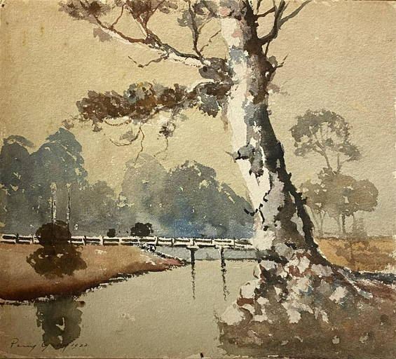 Percy (Henry Percy) Gray (1869 - 1952) ,Watercolor / Paper , Signed ...