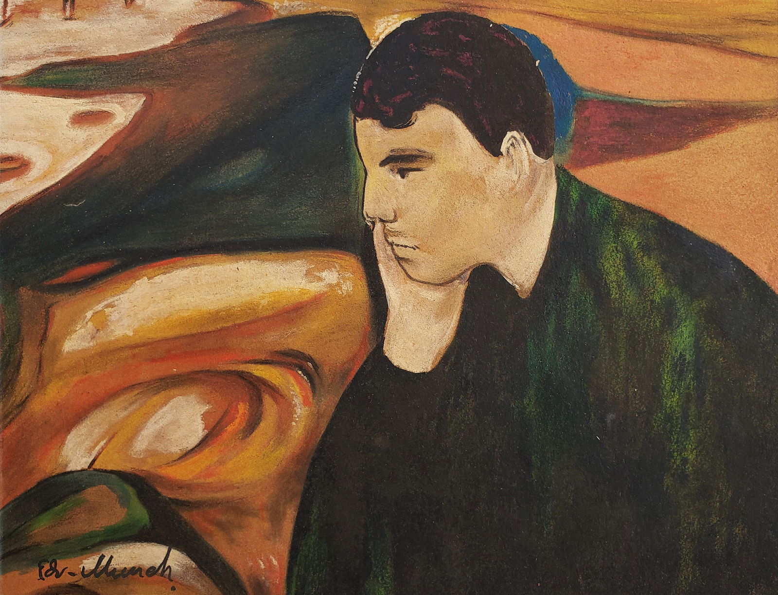 Edvard Munch,was a Norwegian painter,in the style of His best known ...