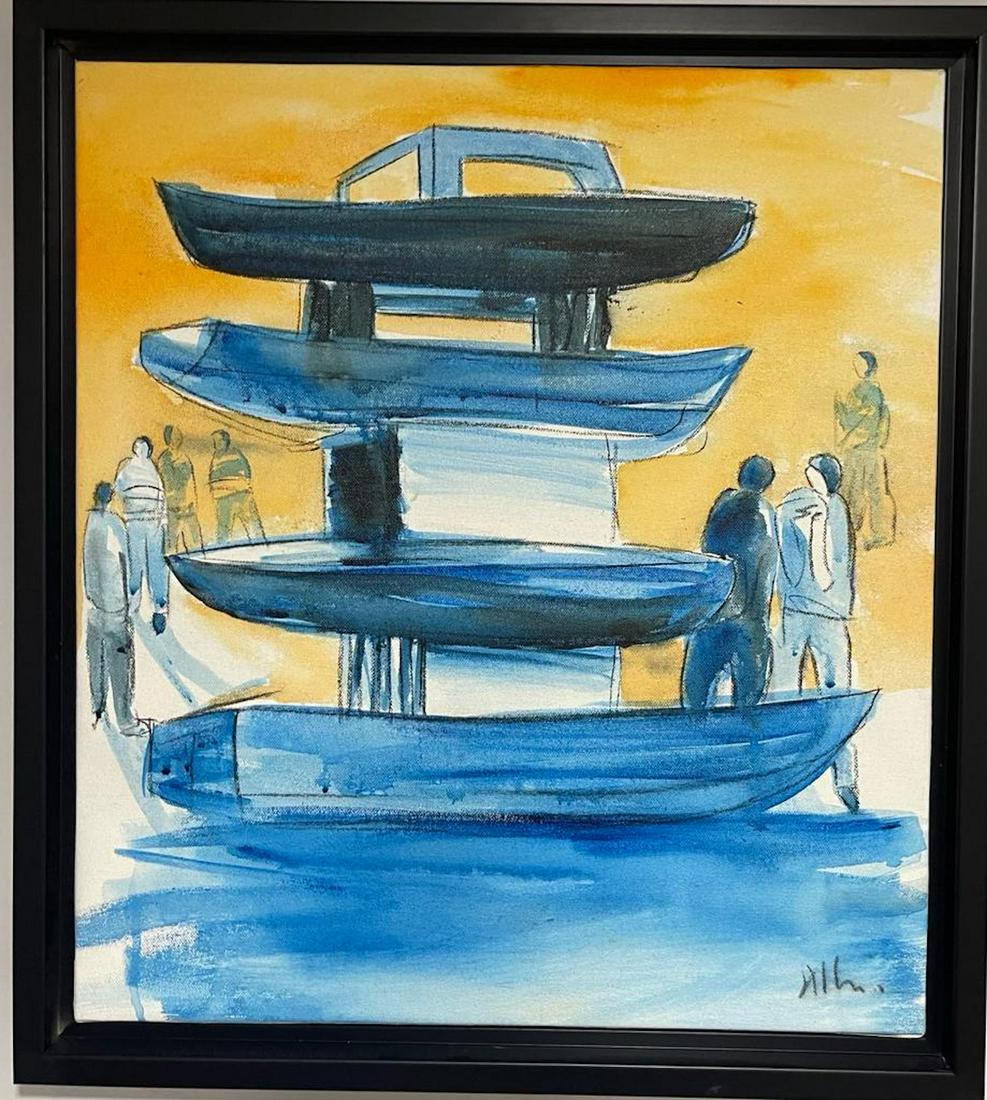 Kcho,Alexis Leiva Machado is a Cuban contemporary visual artist. .oil ...