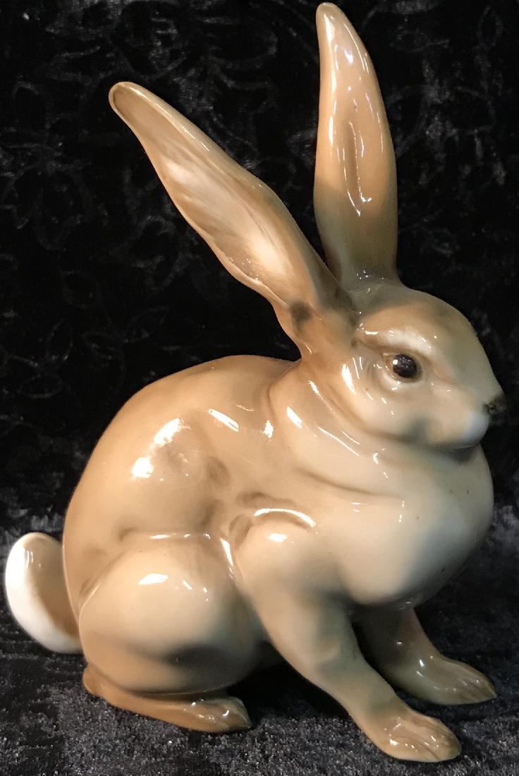 Hutschenreuther Porcelain Rabbit Figurine