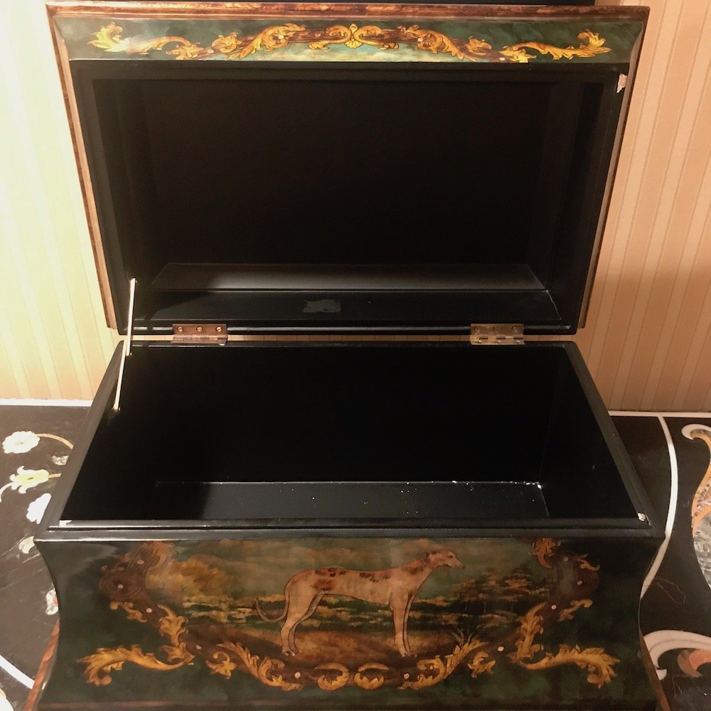 Victorian Style Hand Painted Treasure Chest - Mar 26, 2020 | Washington ...