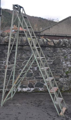 French Chateaux Ladders Used At A French Chateaux For