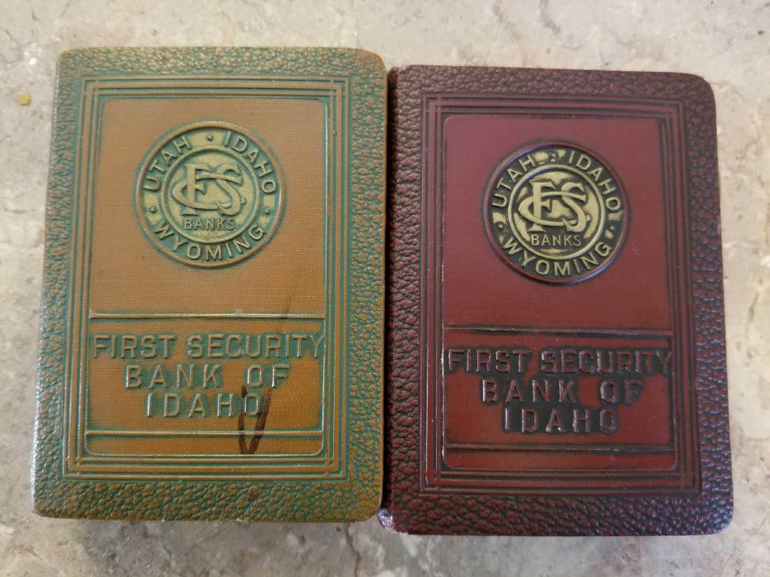 Two antique coin banks circa 1923-1930