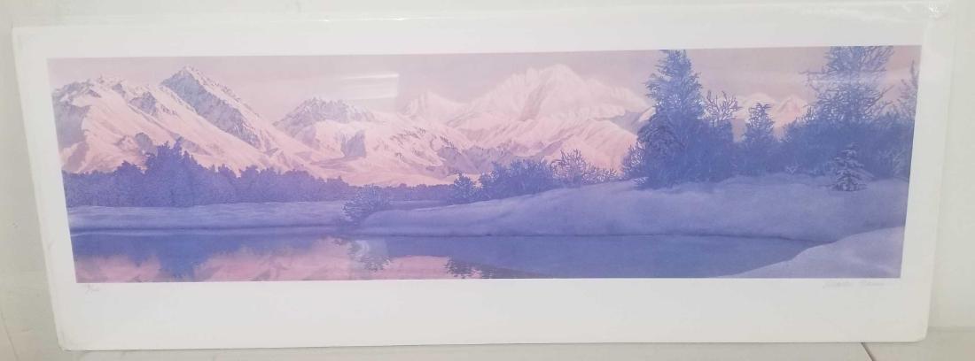 Charles Gause "Alaskan Rose" print