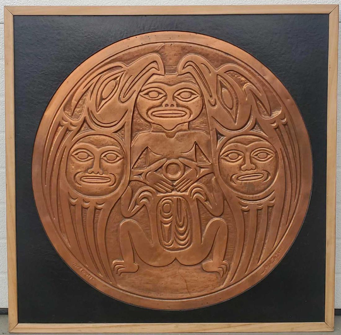 Joseph Illig northwest coast copper plaque - May 26, 2019 | Alaska ...