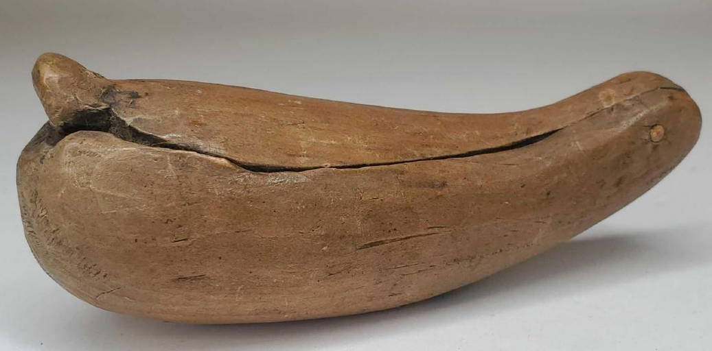 Ancient Seal Effigy Eskimo Artifact Snuff Box