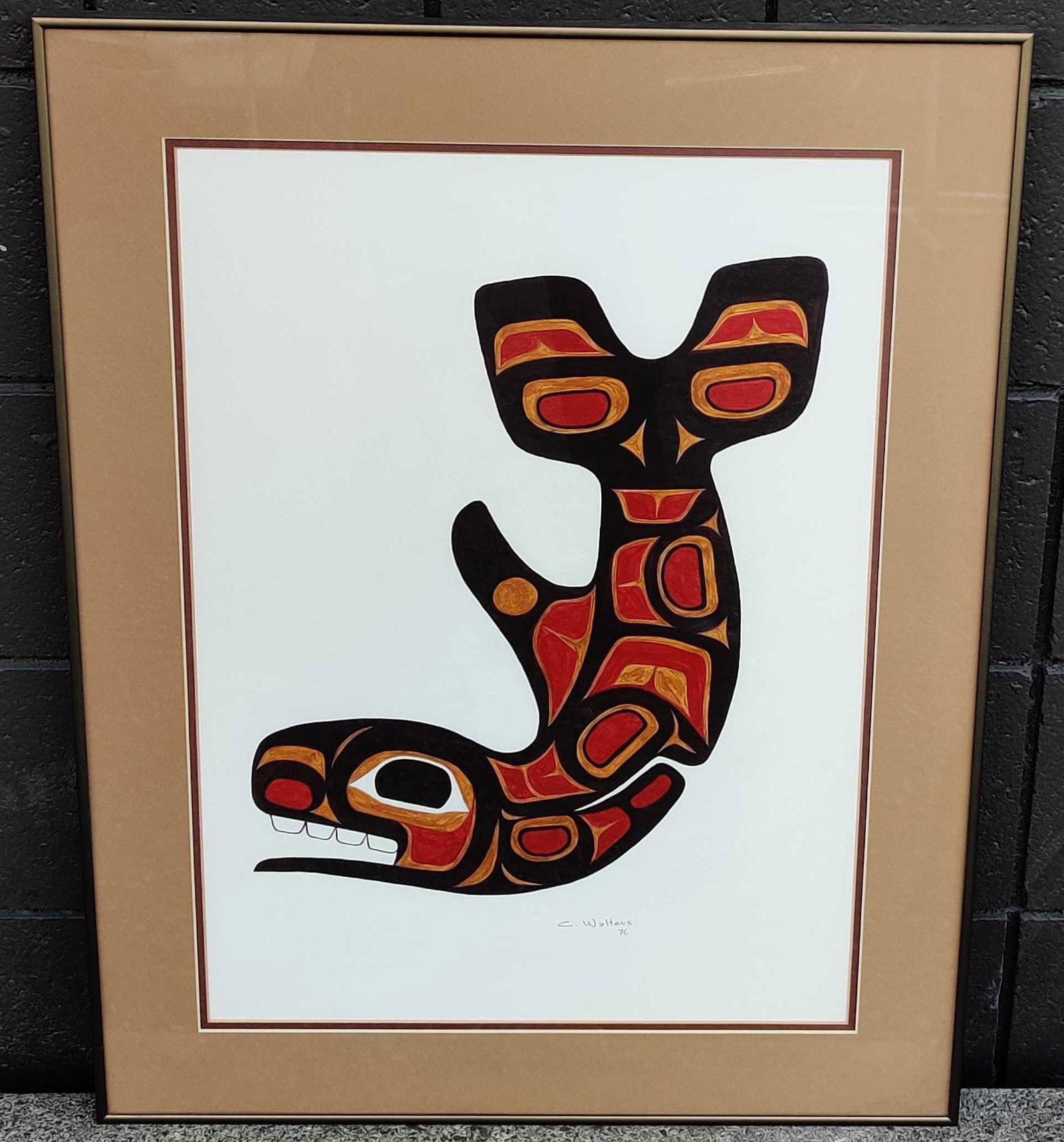 C. Wallis Haida Formline Painting - Dec 08, 2019 | Alaska Premier ...