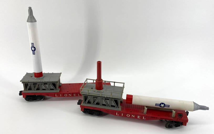 Lot of 2 Lionel Rocket Launcher Flat Cars - Dec 06, 2020 | Alaska ...