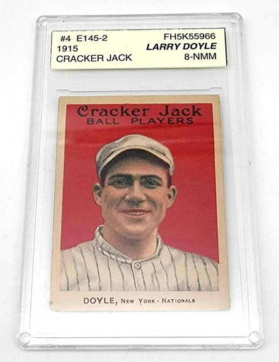 1915 Cracker Jack Larry Doyle Tobacco Card Graded 8-NMM - Sep 11, 2022 ...