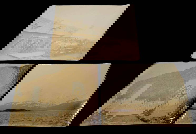 Eric A. Hegg Photographs Graveyard, Canal & Railroad